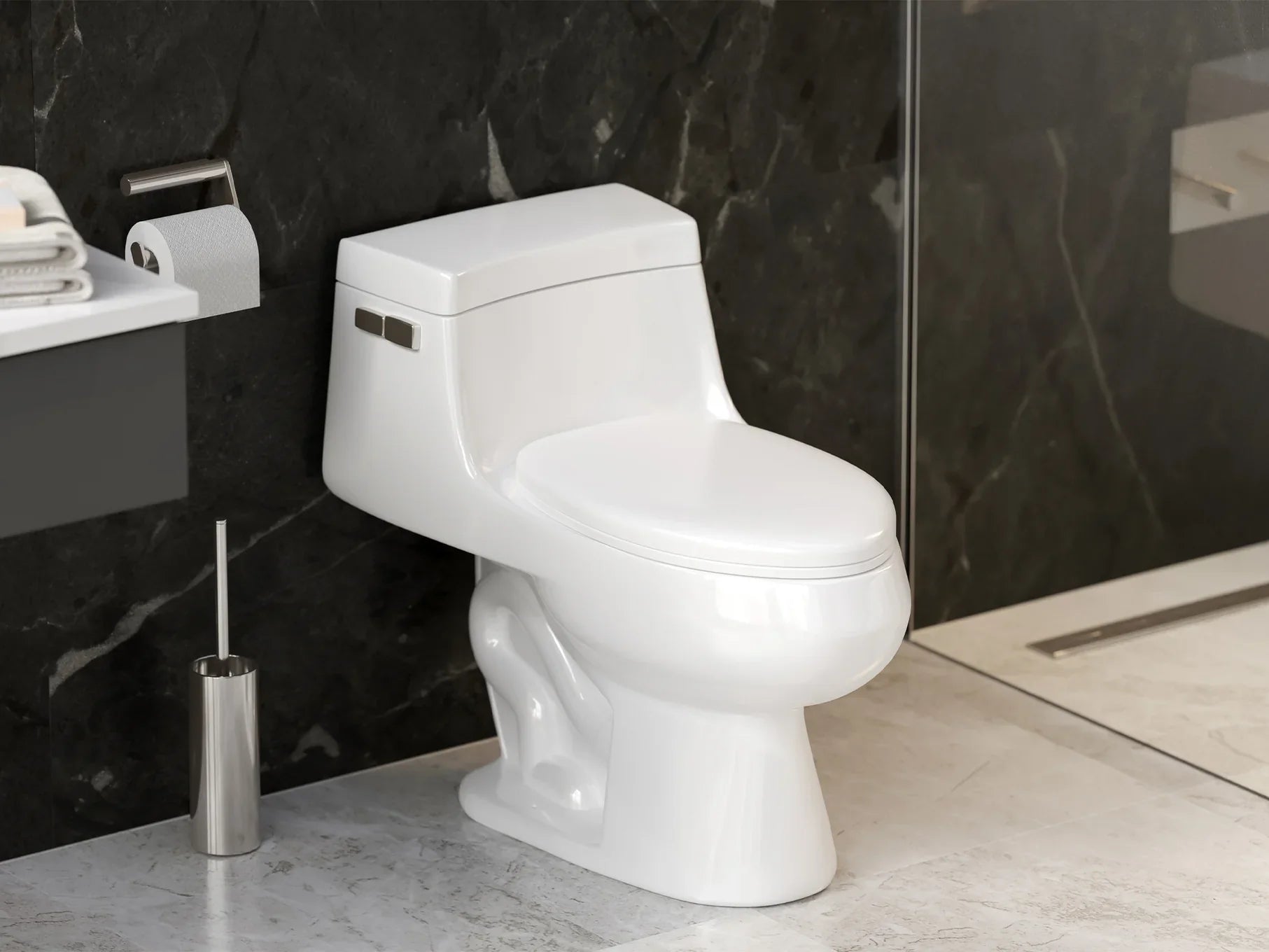XV Vortex Single Flush Toilet | Modern & Eco-Friendly – Faucets ...